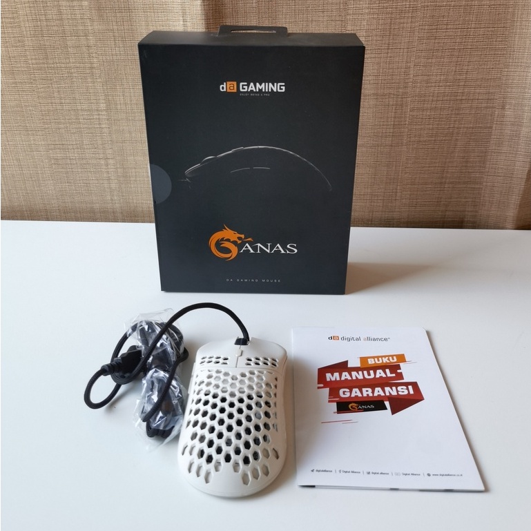 Jual Digital Alliance Ganas DA Gaming Mouse Ultralight RGB | Shopee ...