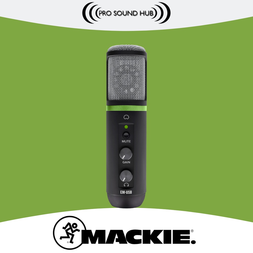 Jual Mackie EM-USB EMUSB Mic USB Microphone Condenser Type C Windows Mac | Shopee Indonesia