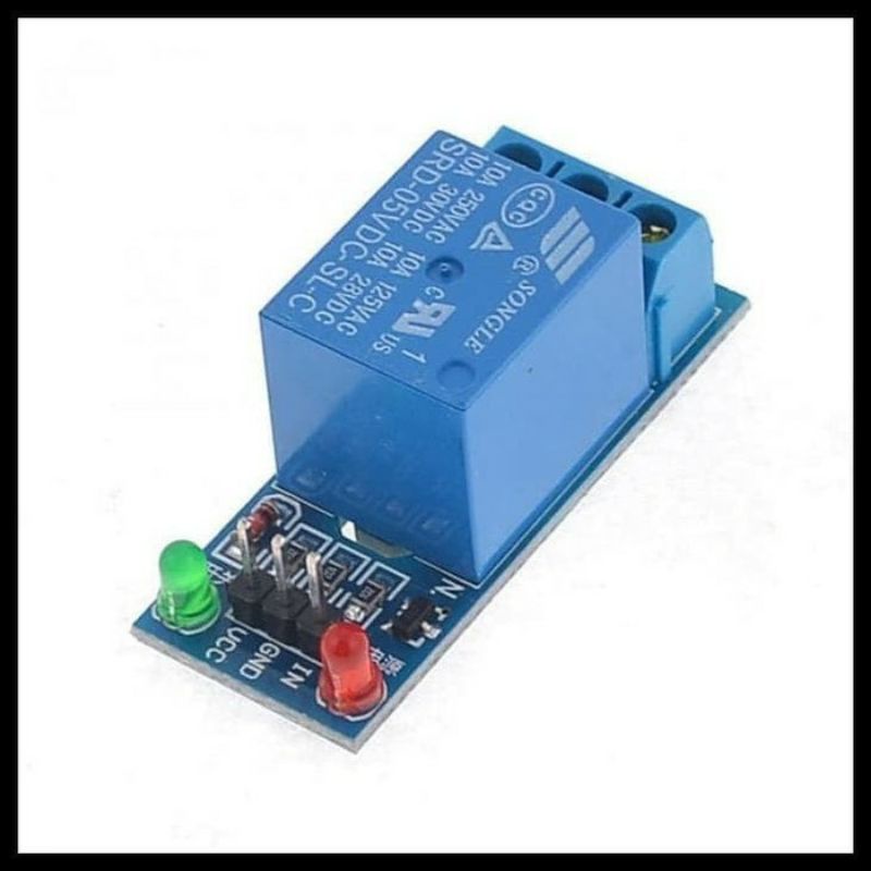 Jual Module Relay 1 Channel Ch 5V 220V AC Module optocoupler | Shopee ...