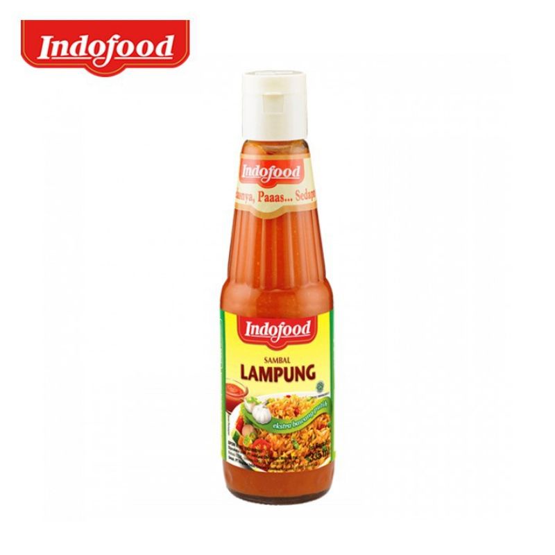 Jual Indofood Saos Sambal Lampung Botol Besar 335 Ml - sauce jumbo ...