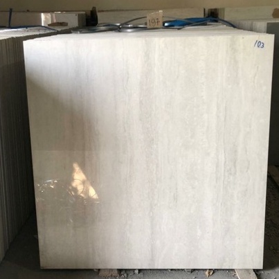 Jual Granit putih marble 100x100 Travertino White kw E by Titanium ...