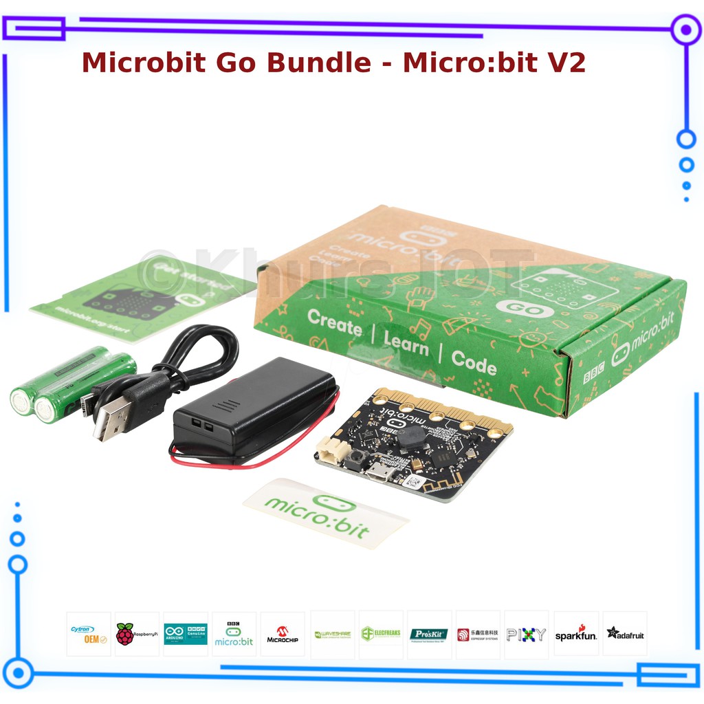 Jual BBC Microbit Go Bundle - Micro:bit V2 | Shopee Indonesia