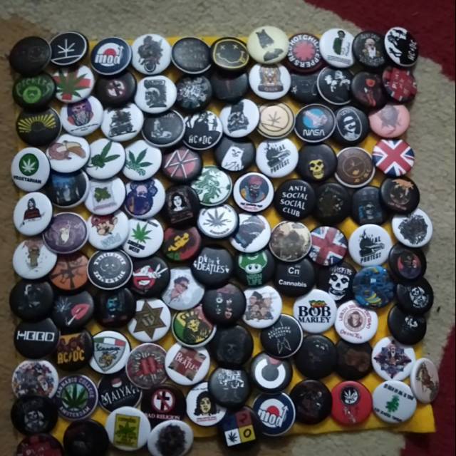 Jual pin button 25mm | Shopee Indonesia