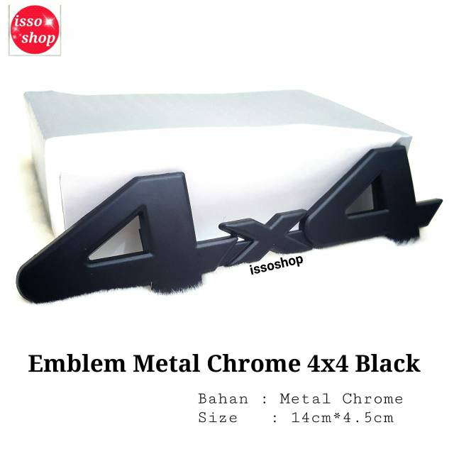 Jual Emblem Stiker Emblem Metal 3D Emblem 4x4 | Shopee Indonesia