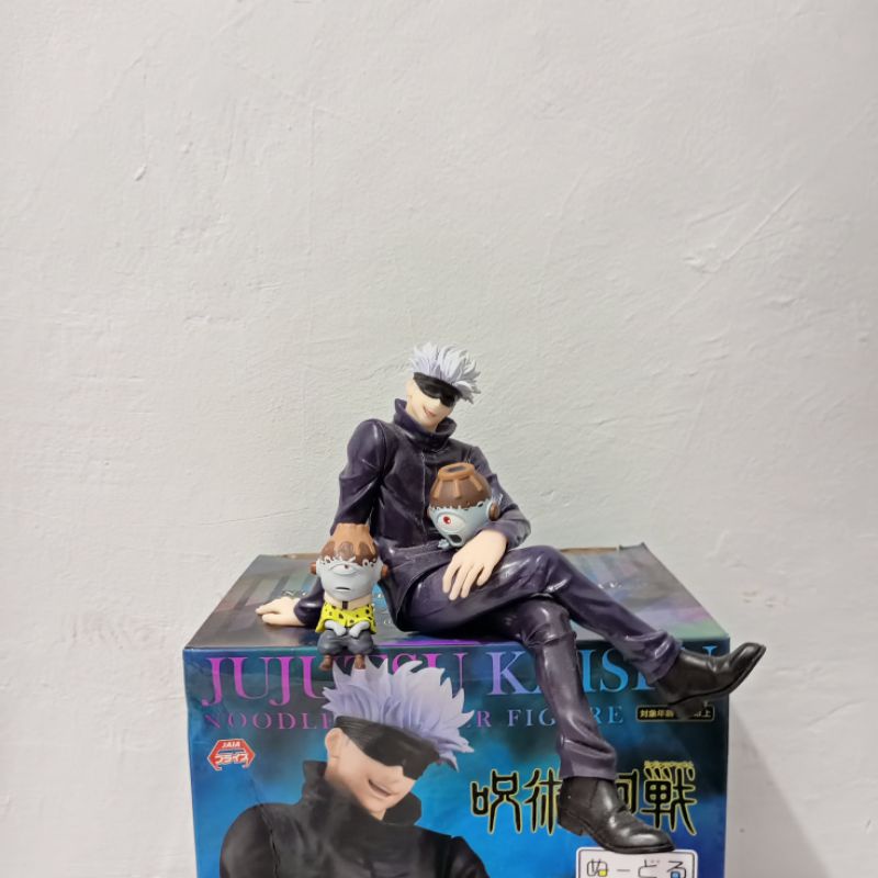 Jual Noodle Stopper Gojo + Figure Jogo + Omanjuu Geto | Shopee Indonesia