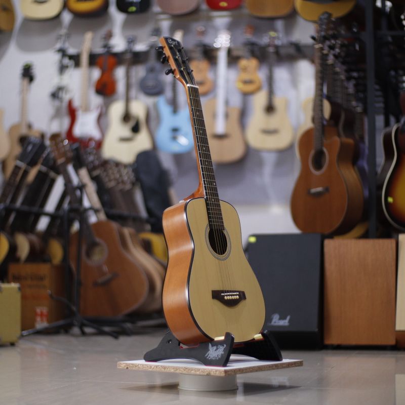 Jual Gitar akustik junior 3/4 Cort Mini bonus Tas dan 2 pic Packing ...