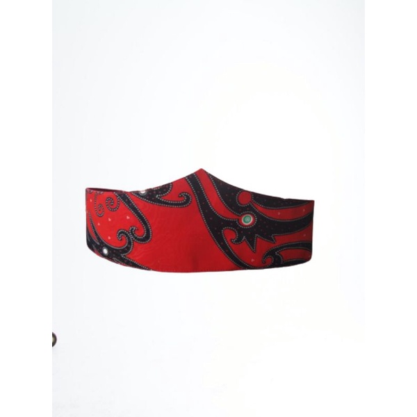 Jual lawung batik /sumping prempuan khas dayak Kalimantan | Shopee ...