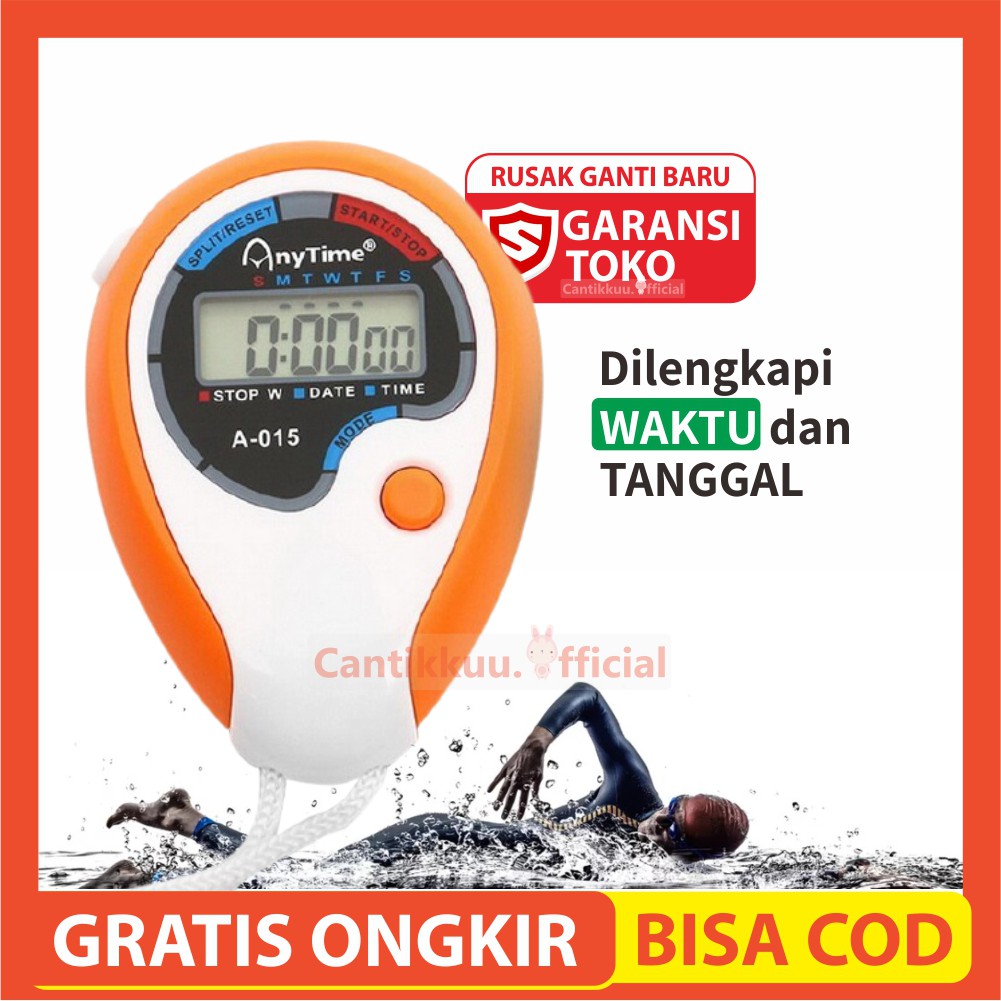 Jual Stopwatch Olahraga Stopwatch Digital Lcd Stopwach Digital Anytime ...