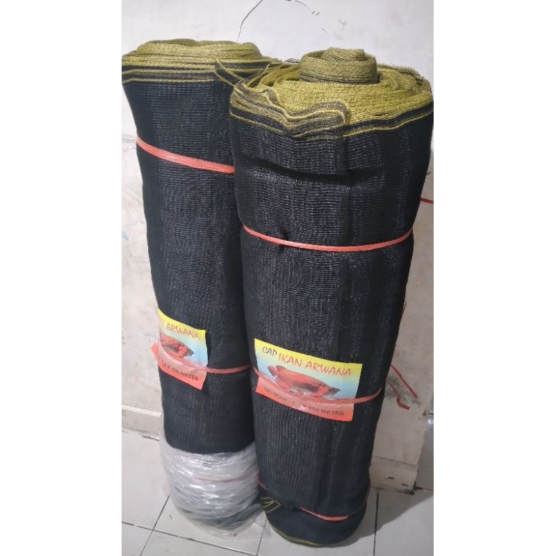 Jual Waring hitam Jaring ikan Jaring pagar tanaman 1 roll | Shopee ...