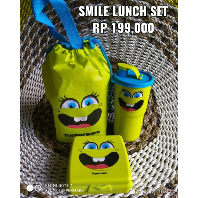 Jual smiley lunch set | Shopee Indonesia