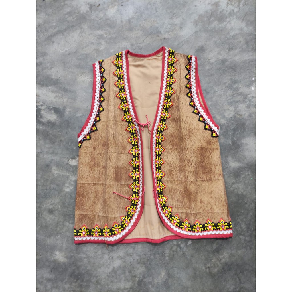 Jual ROMPI MANIK KAPUAK DAYAK BAJU ADAT | Shopee Indonesia