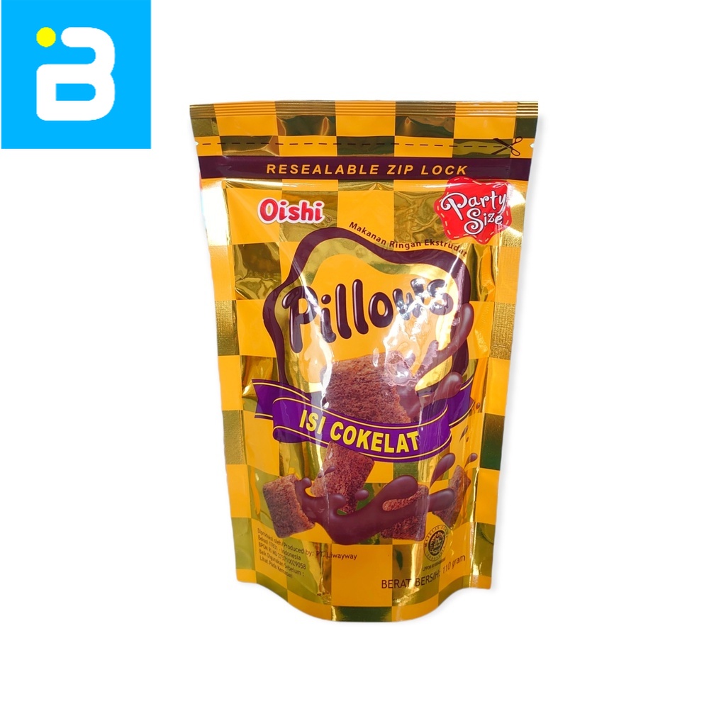 Jual Oishi Pillows Isi Coklat 110 G | Shopee Indonesia