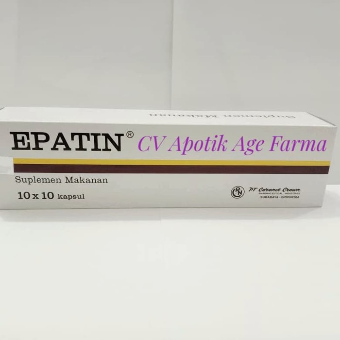 Jual Epatin Capsule isi 100 (Coronet) | Shopee Indonesia