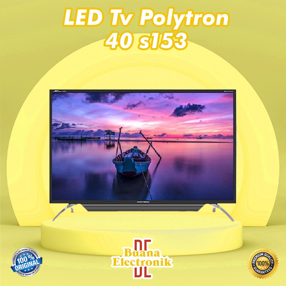 Jual POLYTRON LED LCD TV TELEVISI PLD 40RG9059 GOOGLE TV ORIGINAL ...