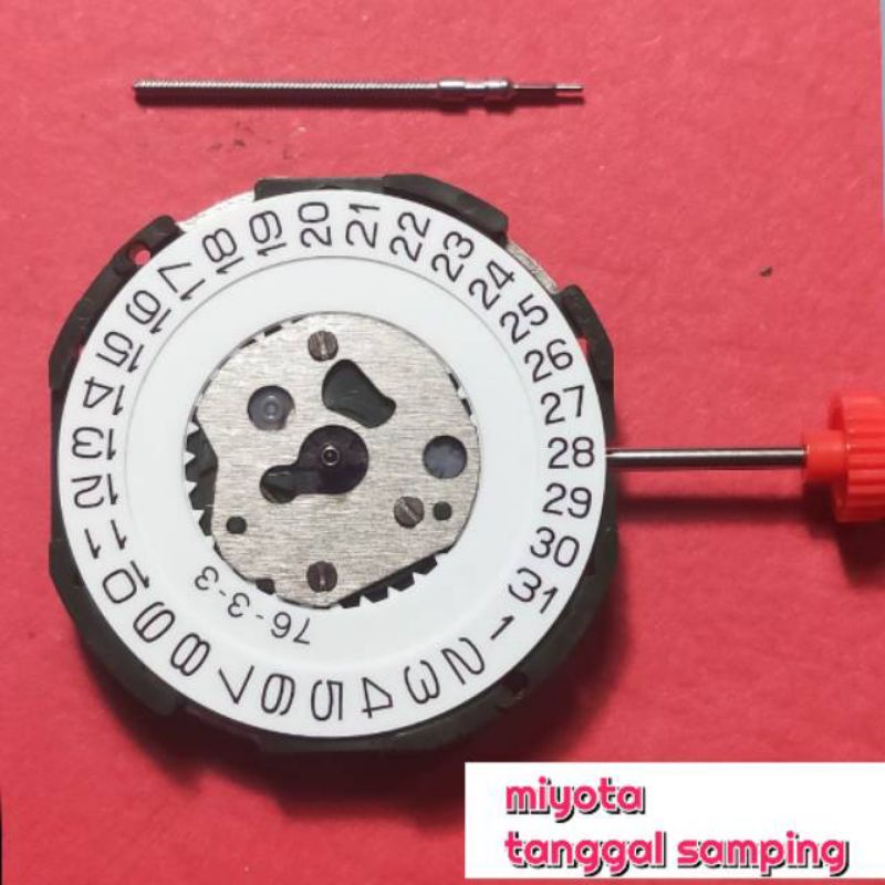 Jual mesin miota 2115 tanggal samping original mesin jam tangan miyota 2115 original | Shopee ...