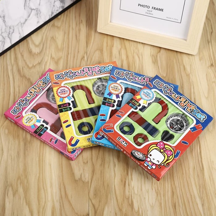 Jual Set Permainan Edukasi Magnet dan Kompas Anak Sekolah 1Pack kecil ...