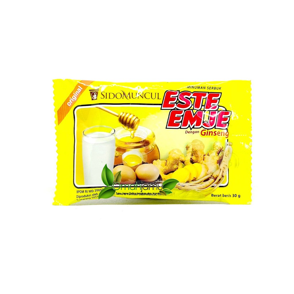 Jual ESTE - EMJE GINSENG SIDOMUNCUL. MINUMAN KESEHATAN BADAN | Shopee ...