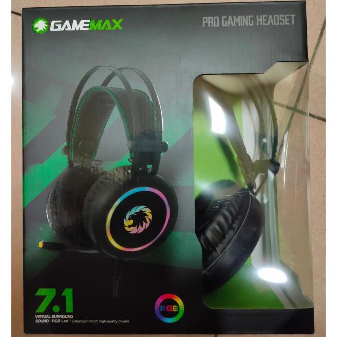 Jual GAMEMAX HG3500 RGB Rainbow Effect 7.1 Virtual Surround GAMING ...