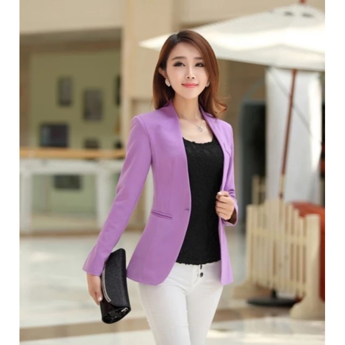 Jual Bleser Wanita Modern/Blazer Korea Modern/Bleser Korean Style | Shopee Indonesia