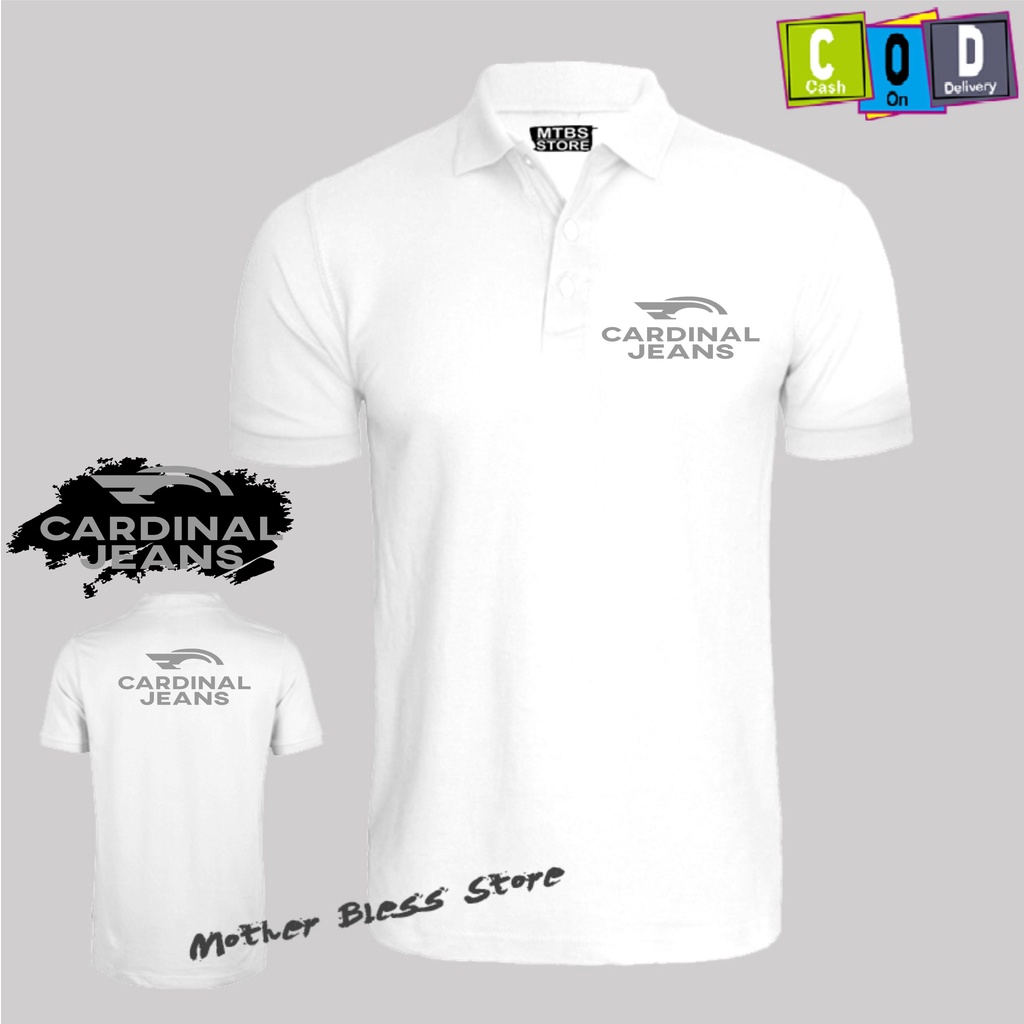 Jual KaosPolo shirt Distro Logo Cdr Jeans keren Terbaru Front back Logo ...