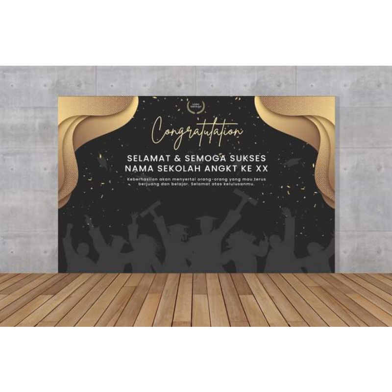 Jual BANNER WISUDA - PHOTOBOOTH WISUDA - BANNER KELULUSAN - BACKDROP ...