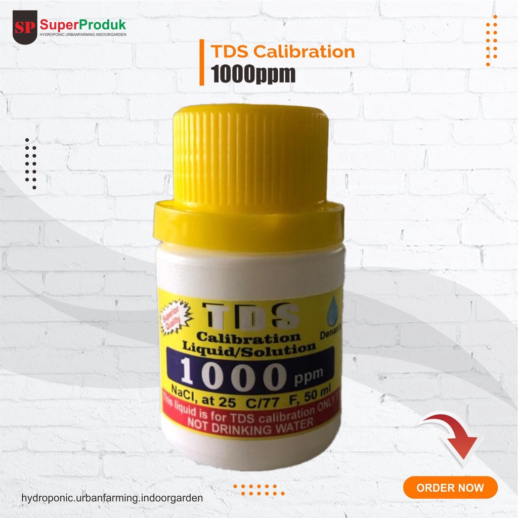 Jual Cairan Kalibrasi TDS 1000ppm Larutan Kalibrasi Calibration Solution | Shopee Indonesia