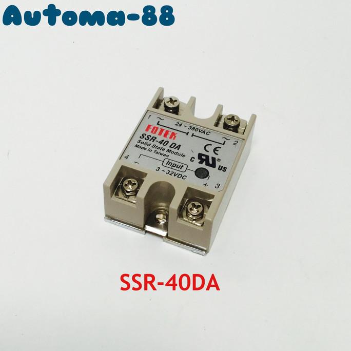 Jual Ssr 40a Ssr 40da Solid State Relay Dc Ac 220v Contact Relay Ssr 40