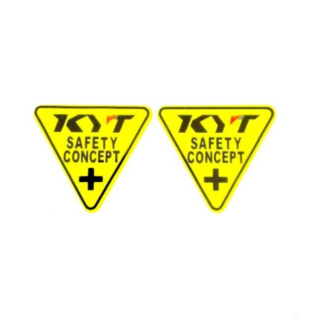 Jual Stiker Visor Kyt Safety Concept Stiker Helm KYT | Shopee Indonesia