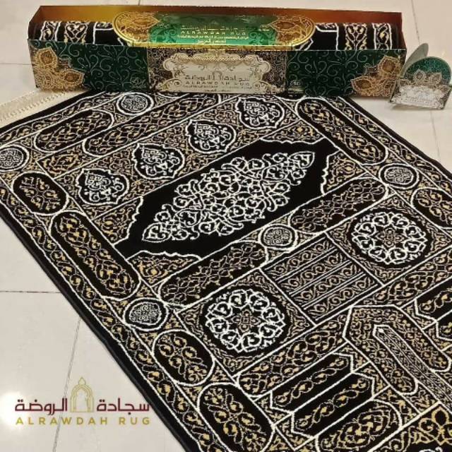 Jual Sajadah AlRawdah Rug pintu multazam pintu kabah sajadah kiswah ...