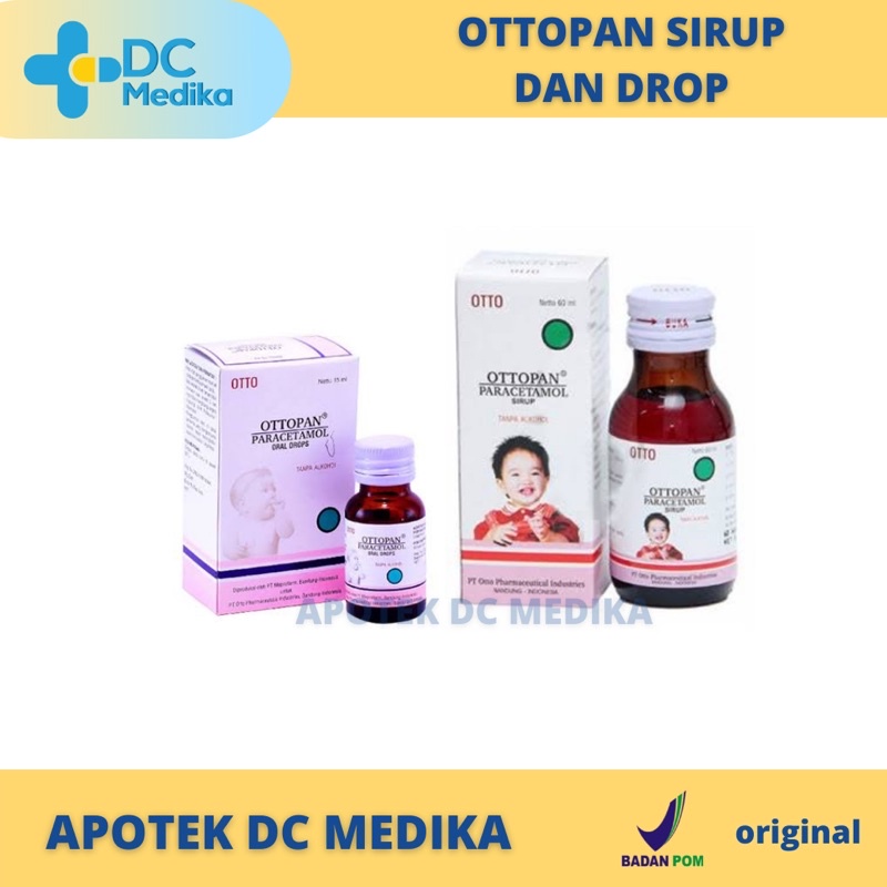 Jual Ottopan obat demam anak / Paracetamol anak | Shopee Indonesia