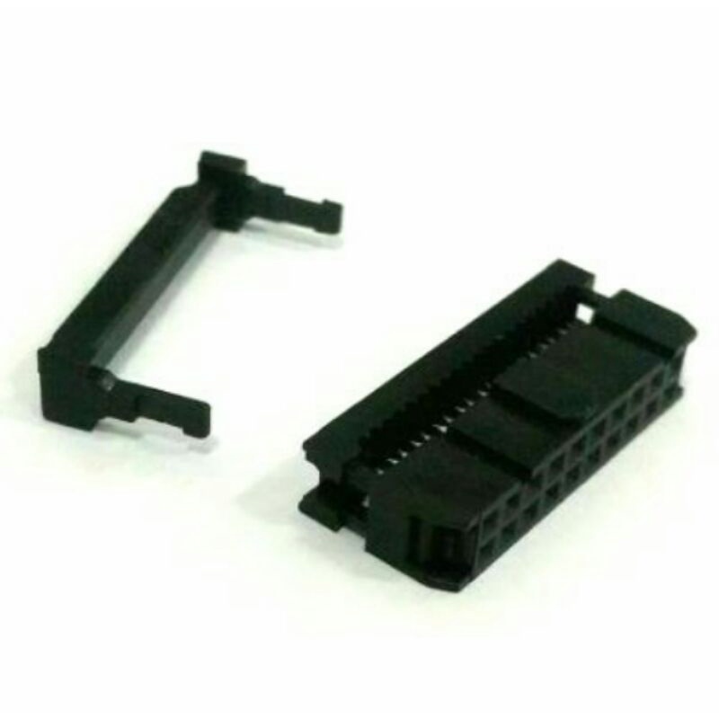 Jual IDC Socket 20pin Female 20 pin Connector Konektor 2x10pin female IDC Socket Soket 20p 2 ...