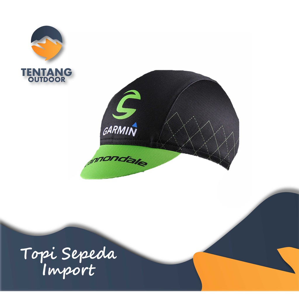 Jual Topi sepeda Cap GARMIN Import Roadbike | Shopee Indonesia