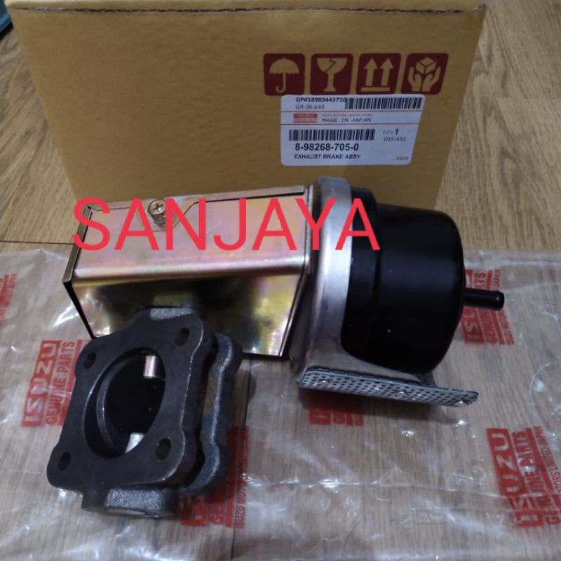 Jual EXHAUSE BRAKE ASSY REM ANGIN KOMPLIT ISUZU NKR71 NKR71 BERGARANSI ...