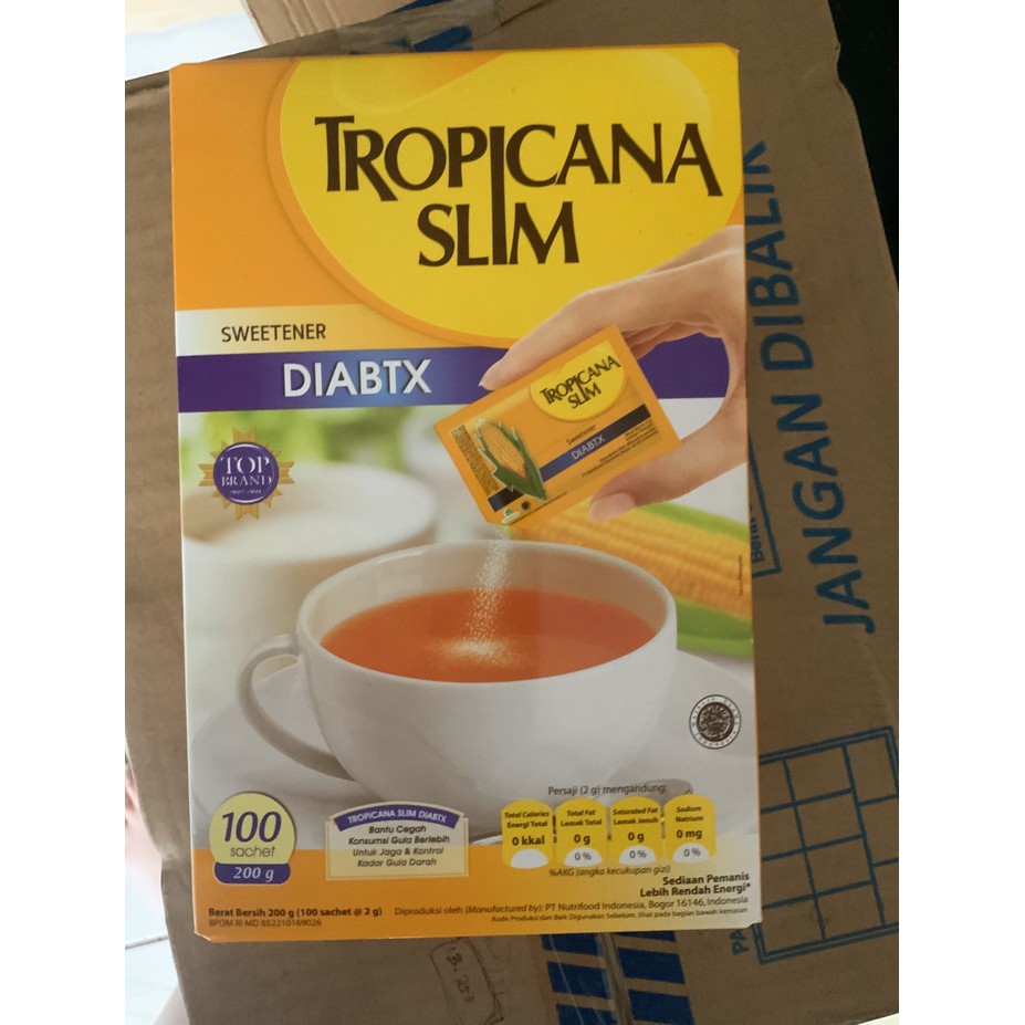 Jual Tropicana slim diabtx isi 100 | Shopee Indonesia
