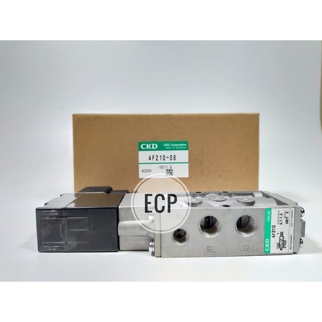 Jual SOLENOID VALVE 4F210-08 CKD | Shopee Indonesia