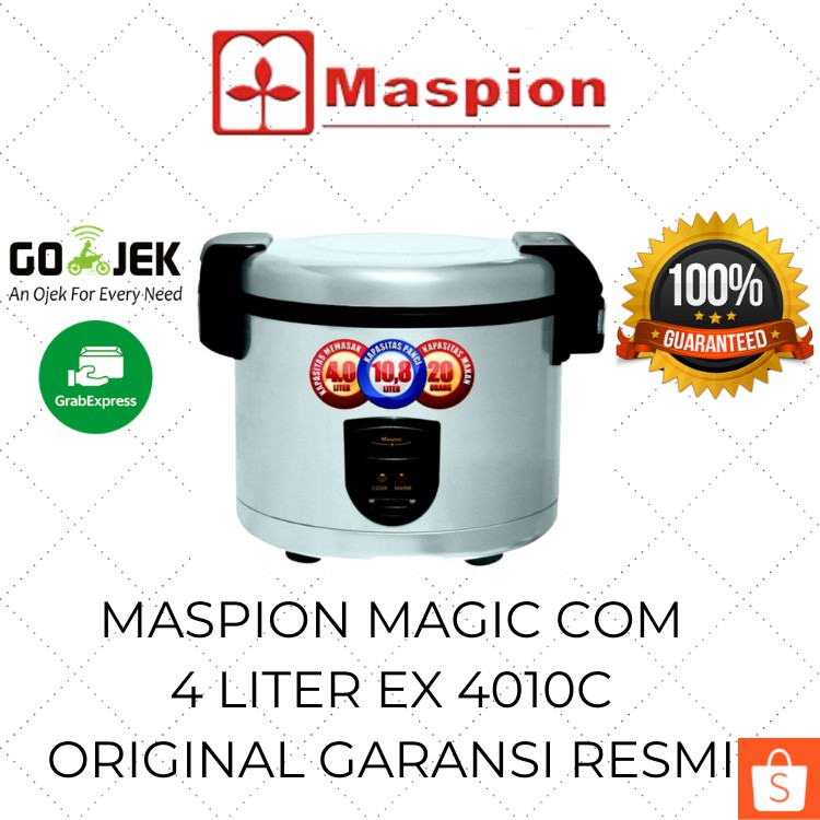 Jual Maspion Magic Com Besar 4 Liter EX 4010C / Rice Cooker Jumbo ...