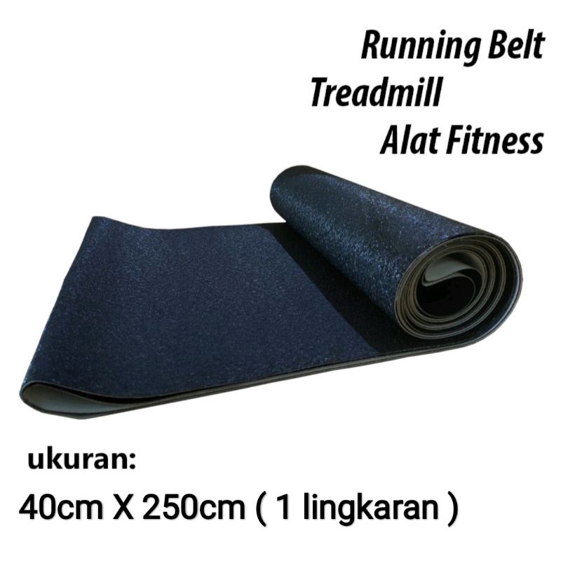 Jual running belt treadmill / karpet treadmill 40cm X 250cm | Shopee ...