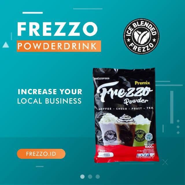 Jual Paket Sample Frezzo Powder Drink @100 Gram x 10 Varian Best Seller ...