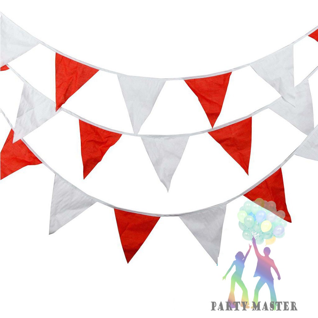 Jual PartyMaster Bunting Flag HUT RI / Bendera Merah Putih Dirgahayu RI ...