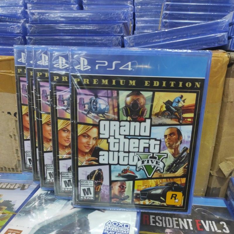 Jual PS4 GTA V/ GTA 5/ Grand Theft Auto V | Shopee Indonesia