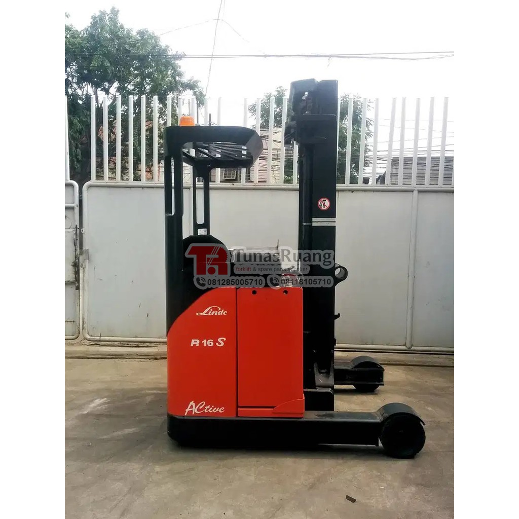 Jual Forklift Linde R16 5 Meter Reach Truck JABODETABEK | Shopee Indonesia