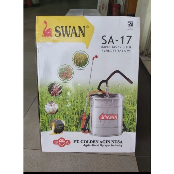 Jual SWAN SA 17/SWAN SPRAYER STAINLES SA-17 ORIGINAL 17 liter | Shopee ...
