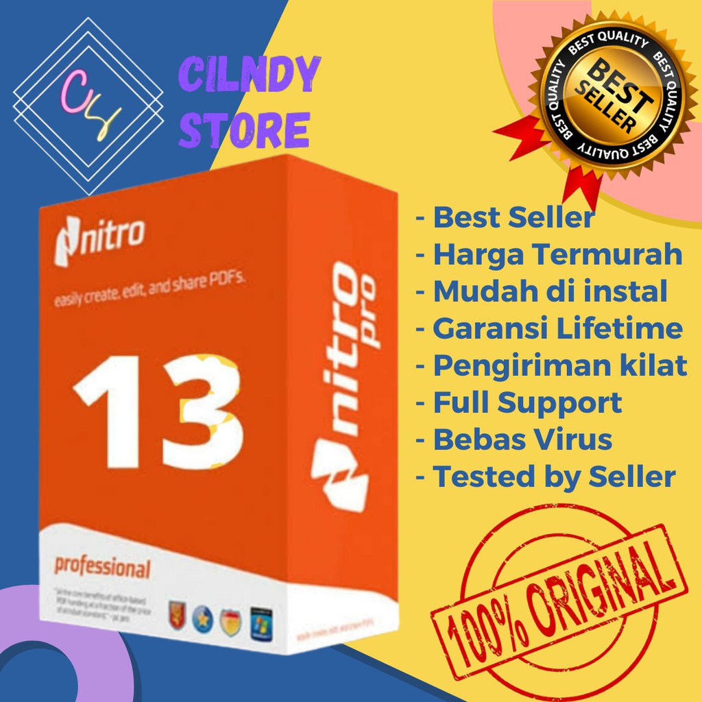 Jual Nitro PDF Pro Enterprise Full Version Lifetime | Shopee Indonesia