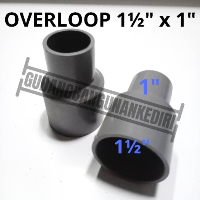 Jual Overloop 1 1/2" x 1" | sock 1 1/2" x 1" | sok 1 1/2" x 1" | verlop ...