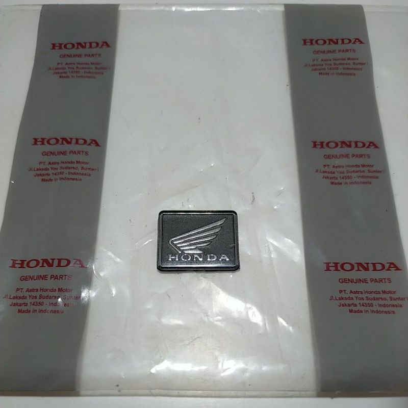 Jual Honda Motor Emblem Logo Sayap Wing Timbul 3D Tempelan Non Segel ...
