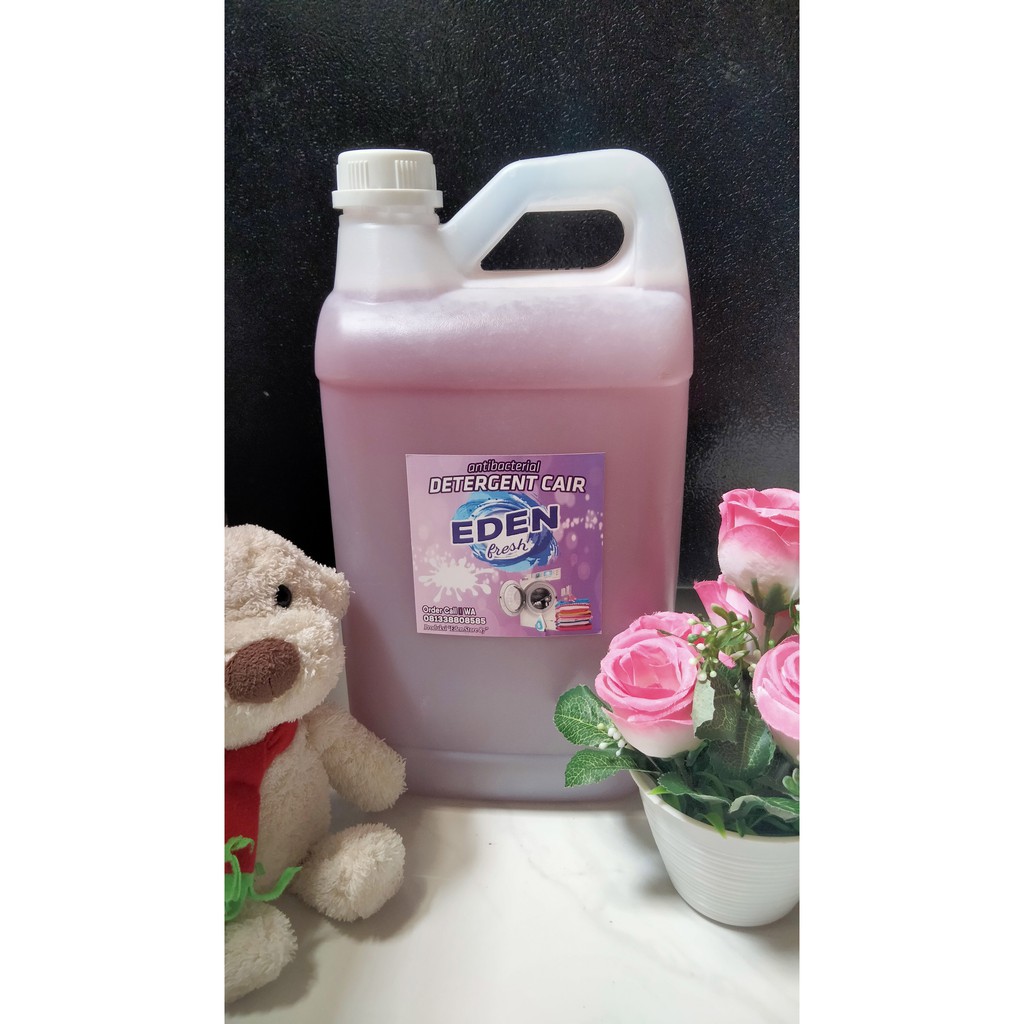 Jual Deterjen Detergen Sabun Cair Laundry murah 5000 ml / 5 Liter ...