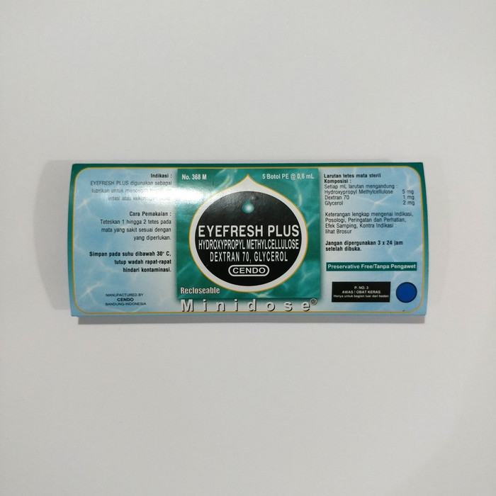 Jual CENDO EYEFRESH PLUS MINIDOSE | Shopee Indonesia