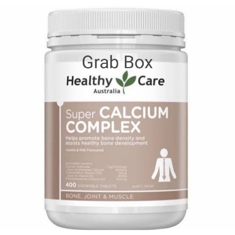 Jual HEALTHY CARE SUPER CALCIUM COMPLEX 400 TABLET VIT TULANG SENDI ...