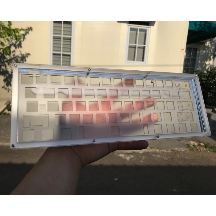 Jual CUSTOM CASE ACRYLIC VORTEX VX5 PRO + PLATE MECHANICAL KEYBOARD ...