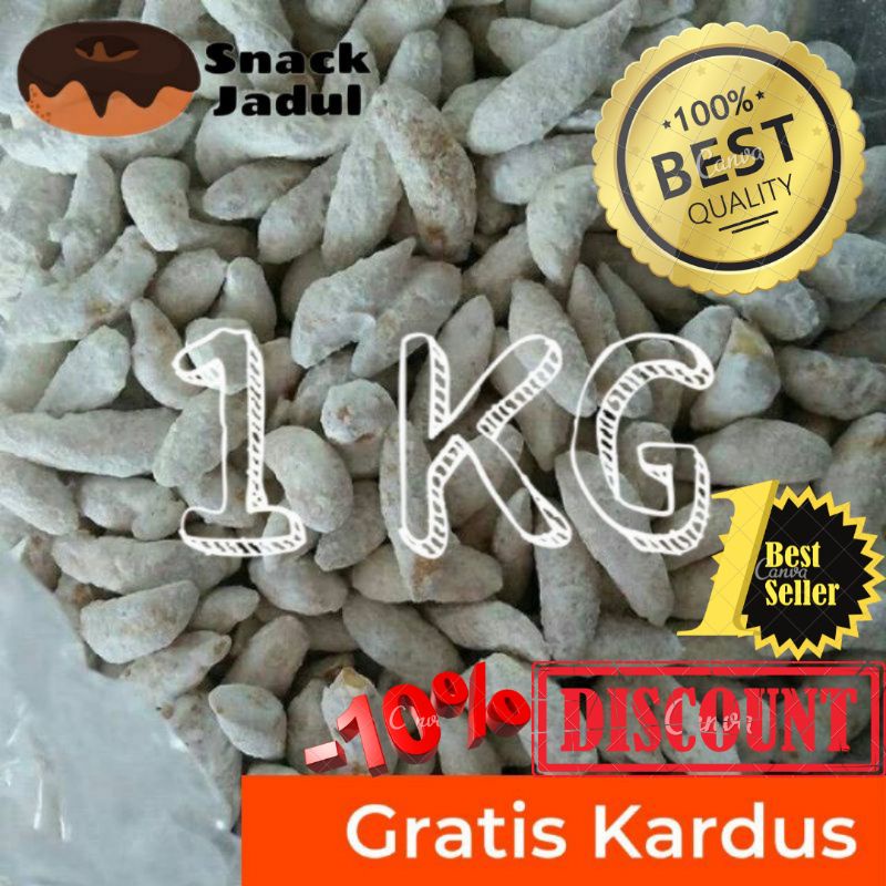 Jual Snack Kiloan [𝗦𝗻𝗮𝗰𝗸 𝗞𝗶𝗹𝗼𝗮𝗻] 𝟭𝗢𝗢𝗢𝗴𝗿 𝗕𝗶𝗱𝗮𝗿𝗮𝗻 𝗠𝗮𝗻𝗶𝘀 𝗣𝘂𝘁𝗿𝗶 𝗦𝗮𝗹𝗷𝘂 𝗘𝗻𝗮𝗸 ...